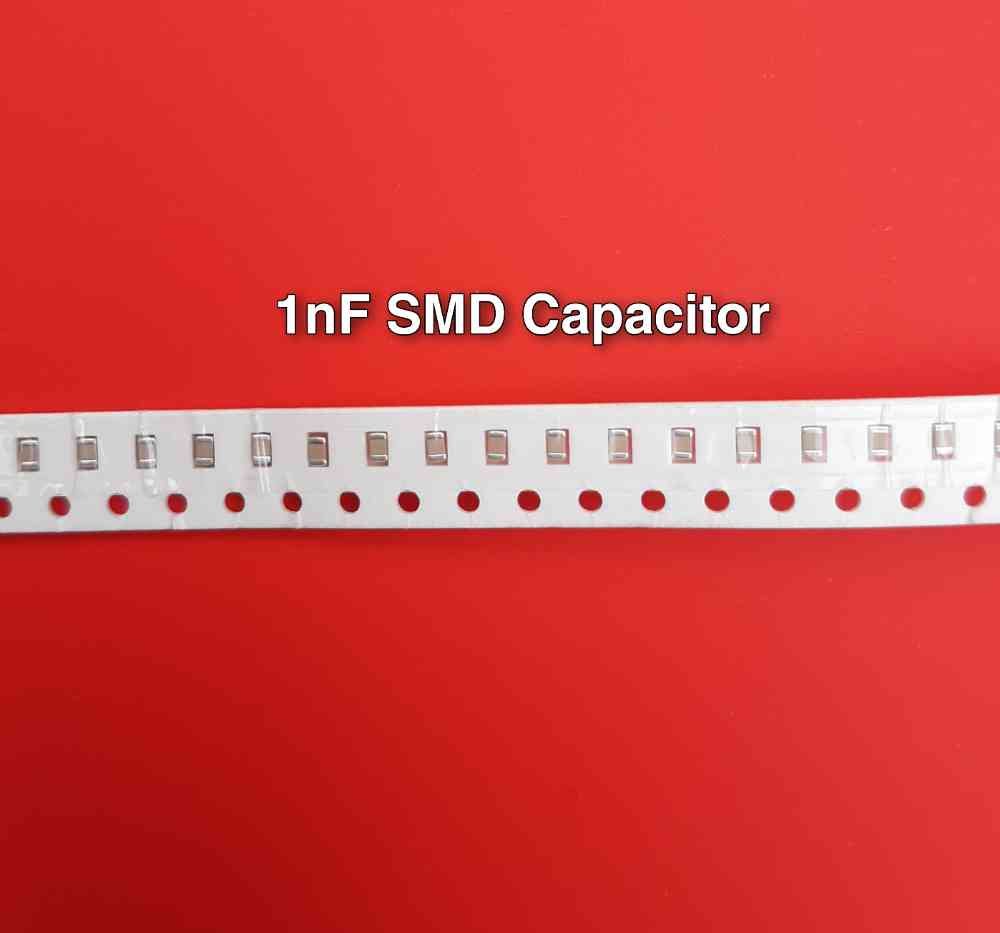 1nF (1000pF) SMD Multilayer Capacitor 0805